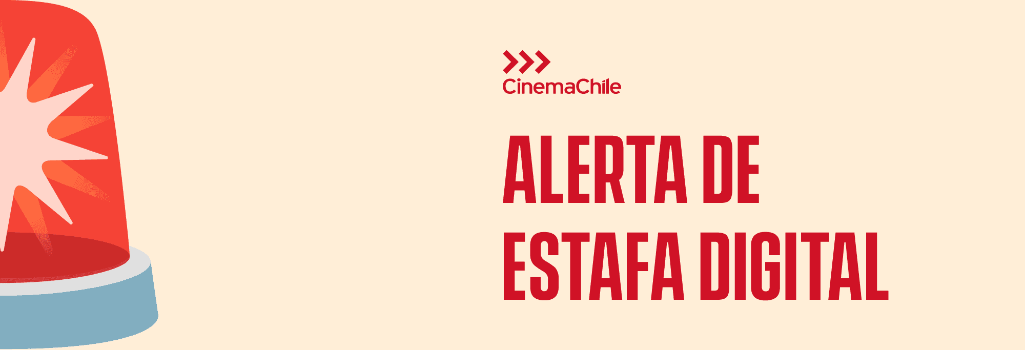 Comunicado oficial CinemaChile: Estafa digital